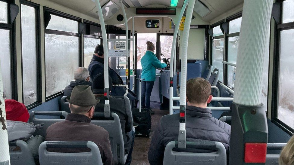 LibertyBus says number of bus journeys are increasing - BBC News