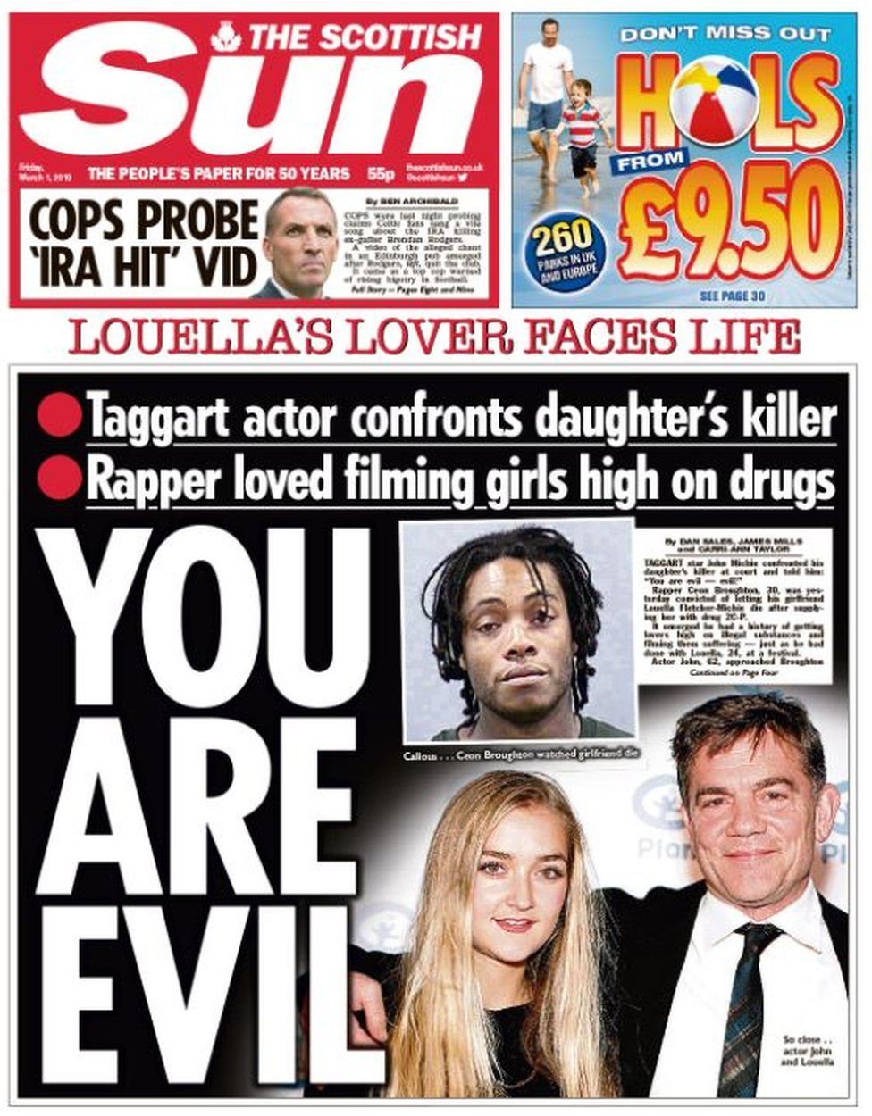 Scotland's papers: 'You are evil' and SNP benefits 'betrayal' - BBC News