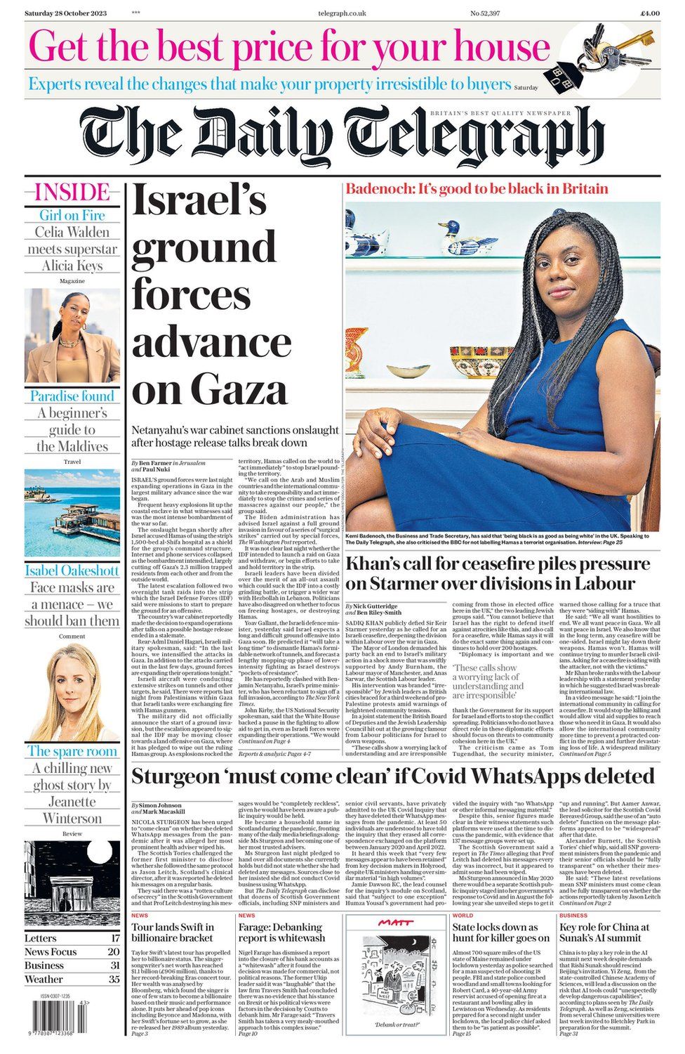 Covid WhatsApp row and Yousaf's Gaza family fears - BBC News