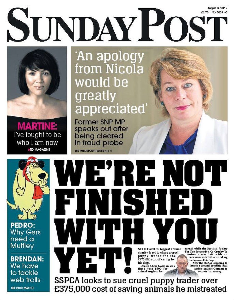 Scotland's papers: 'My two years of hell' - BBC News