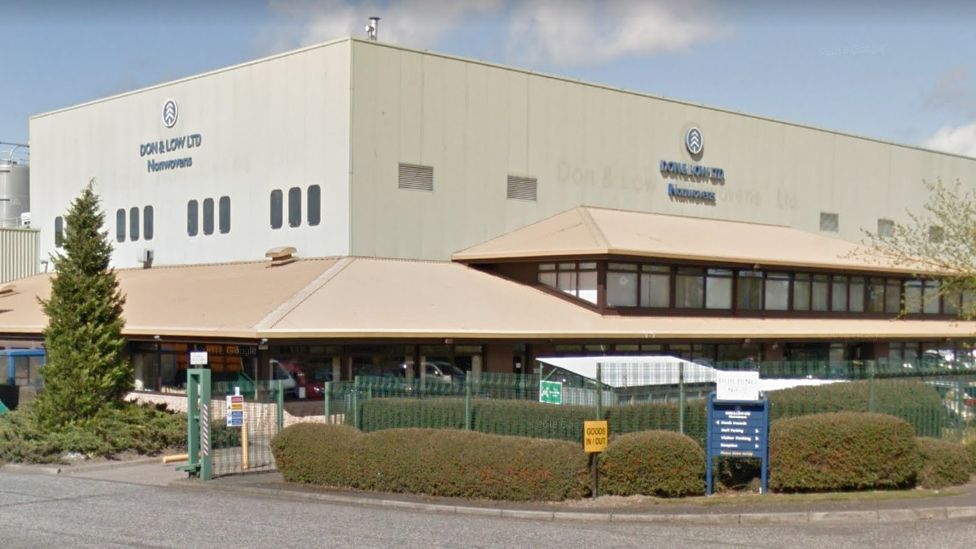 Forfar textiles firm Don and Low announces 55 job losses - BBC News