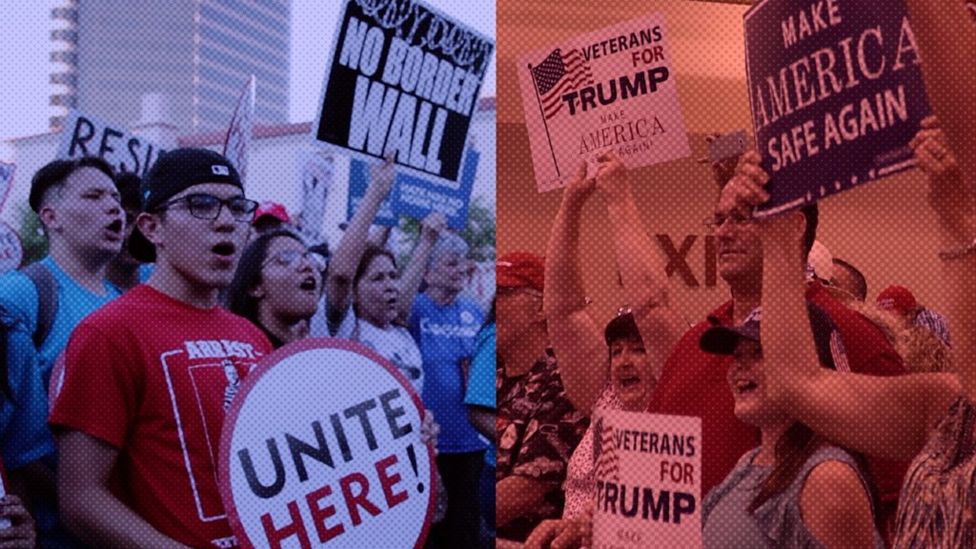 Why Trump's supporters will never abandon him - BBC News