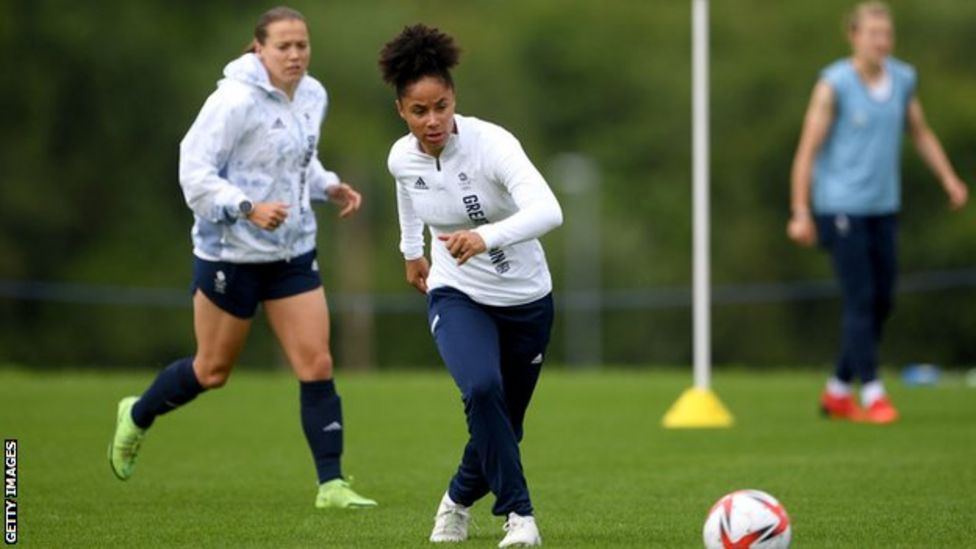 Team GB's Demi Stokes: 'We feel strongly' on taking the knee - BBC Sport