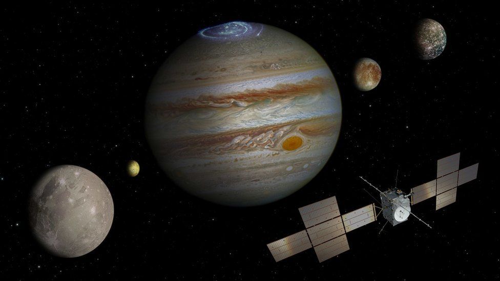 In Pictures: Space mission to Jupiter's moons blasts off - BBC Newsround