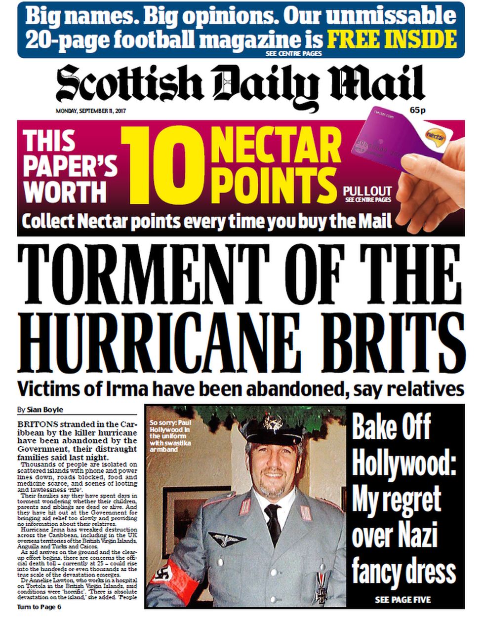 The papers: 20 years since Scottish devolution poll - BBC News