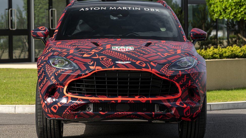 Aston Martin makes first DBX cars at St Athan factory - BBC News