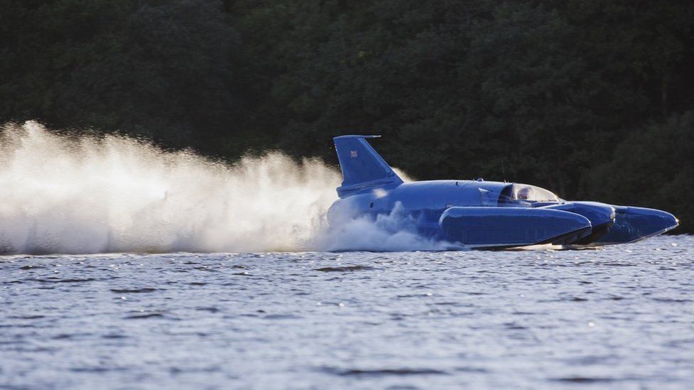 Bluebird's proposed 2019 Coniston return called off - BBC News