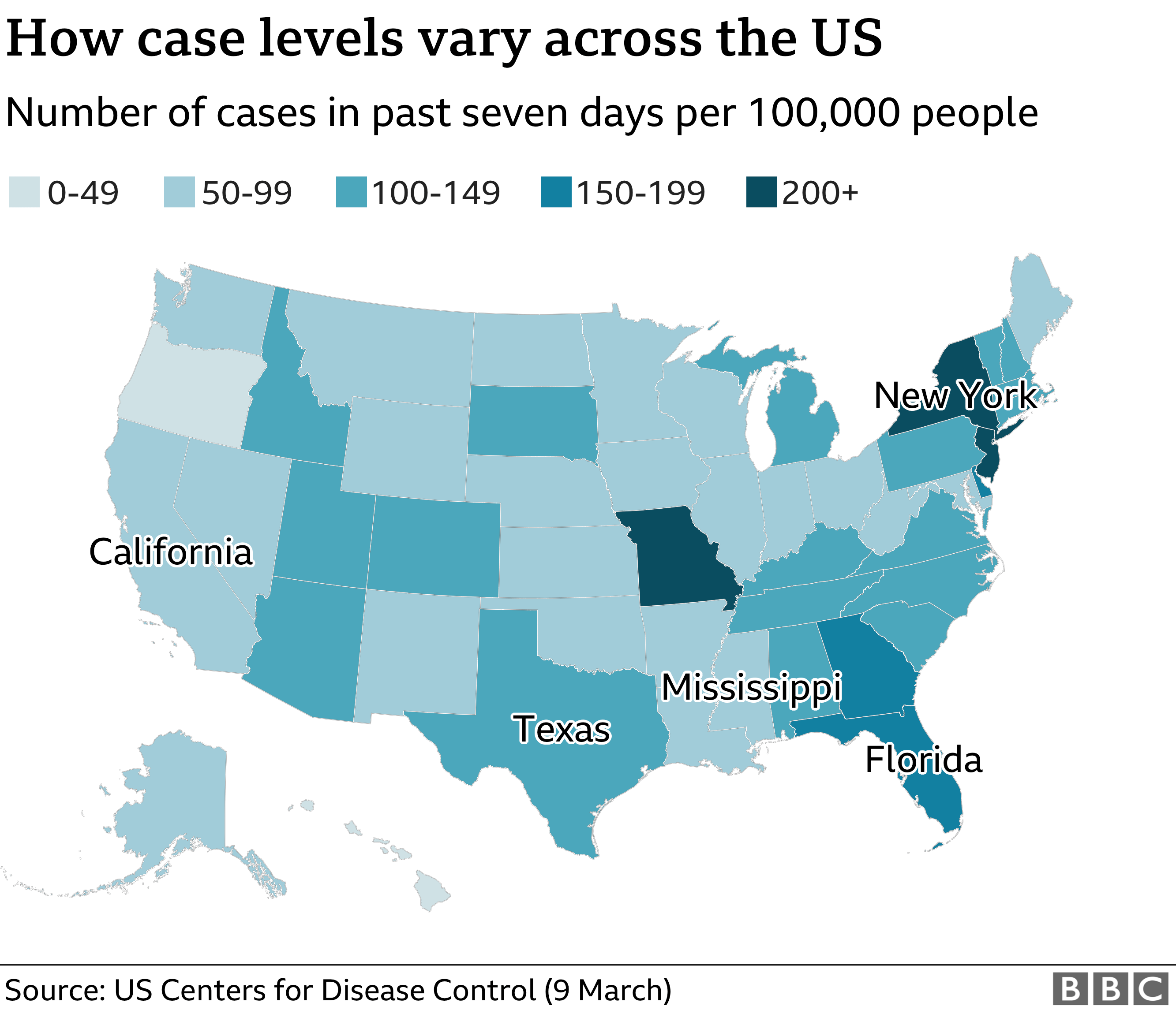 Covid: Are some states lifting restrictions too soon? - BBC News