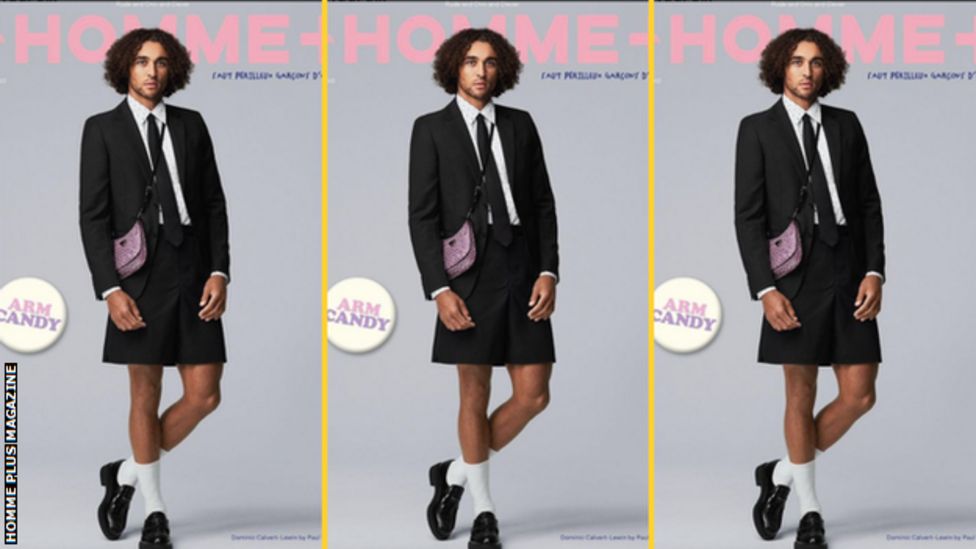 Dominic Calvert-Lewin: Everton and England star wears daring outfit for ...