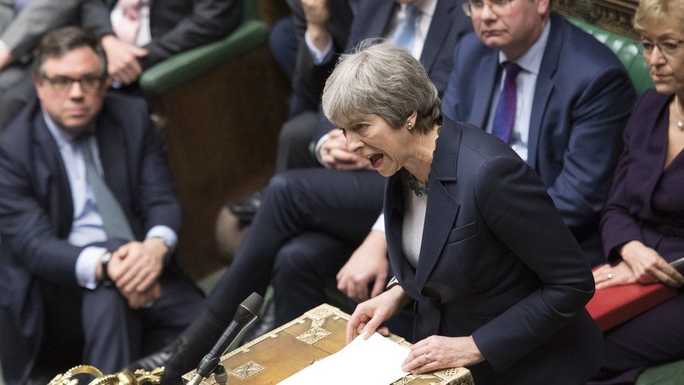 Brexit Crisis Presents Opportunity For Theresa May Bbc News