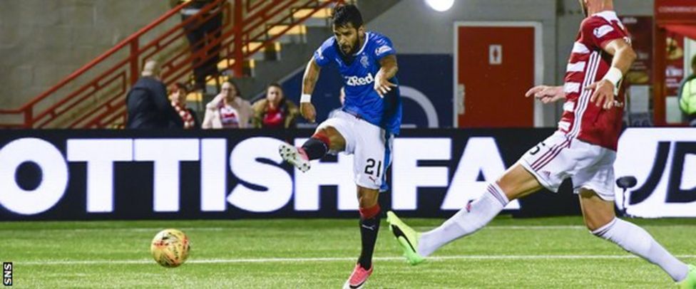 Hamilton Academical 1-4 Rangers - BBC Sport