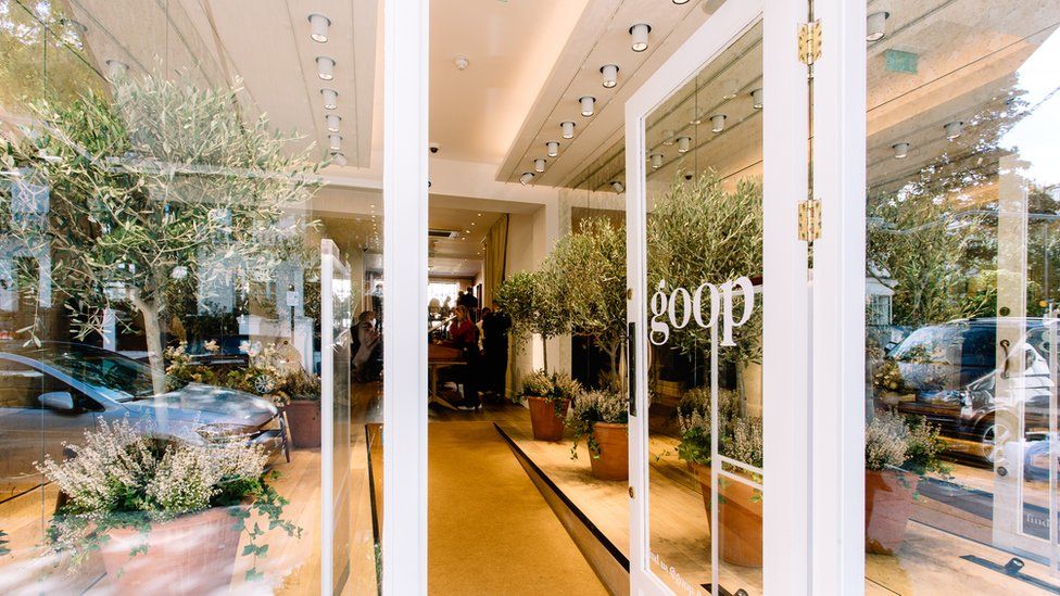 Gwyneth Paltrow brings Goop to the UK - BBC News