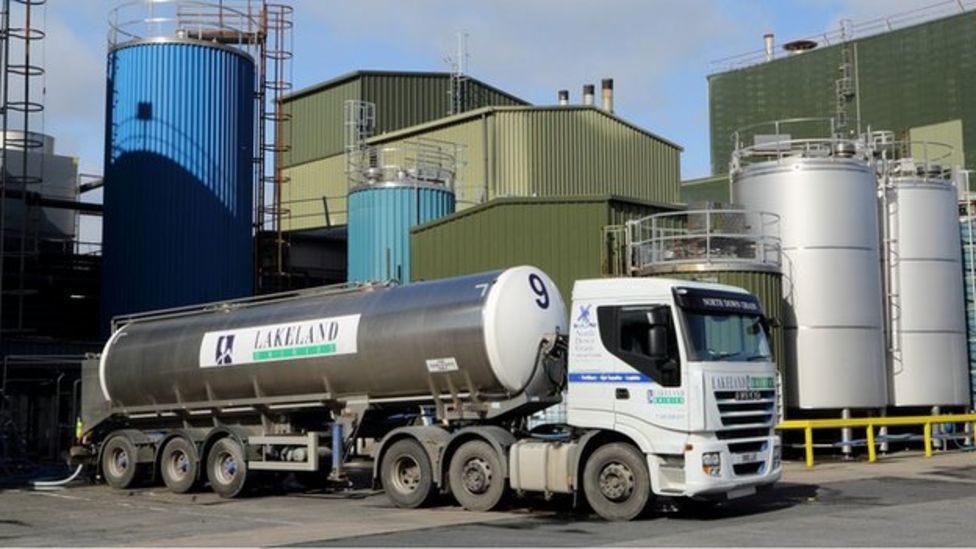 Lakeland Dairies opens £8m global logistics centre in Newtownards - BBC ...