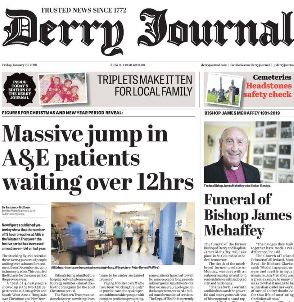 NI weekly papers: Escaping fires, a singing sensation and a beard bid ...