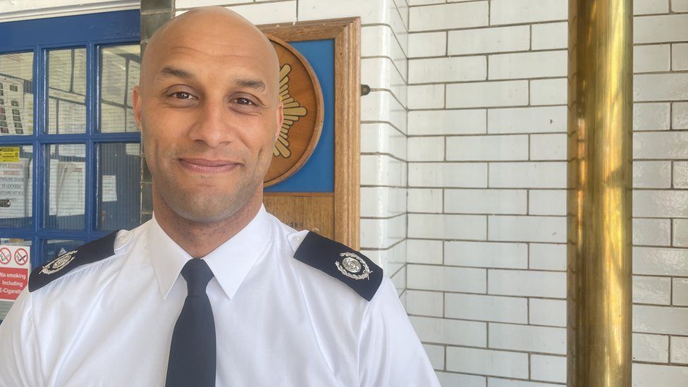 West Midlands firefighter's pride in Coronation parade - BBC News