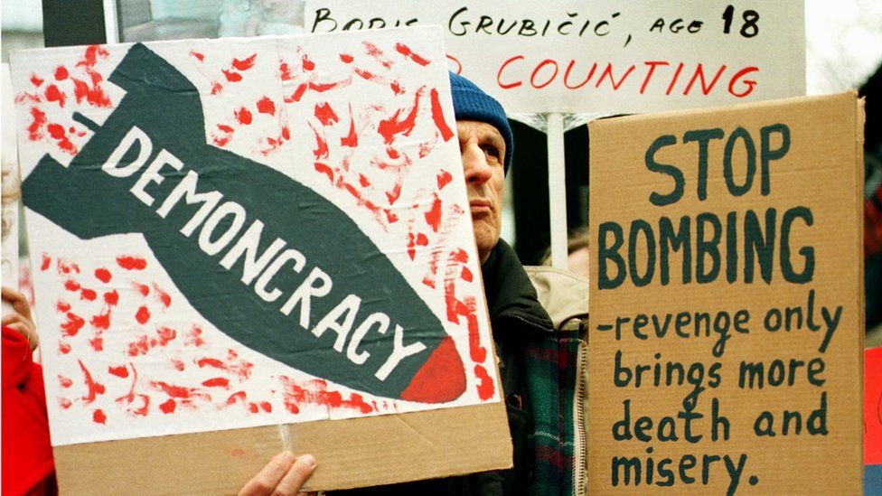 How Belgrade bombings shaped Djokovic - BBC Sport