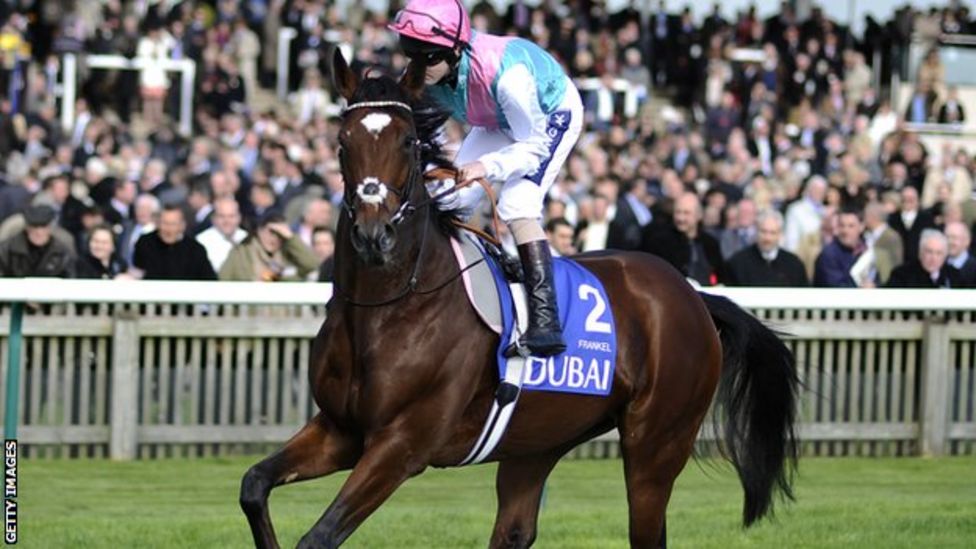 Frankel: Racing legend's first chance to father a Classic winner - BBC ...