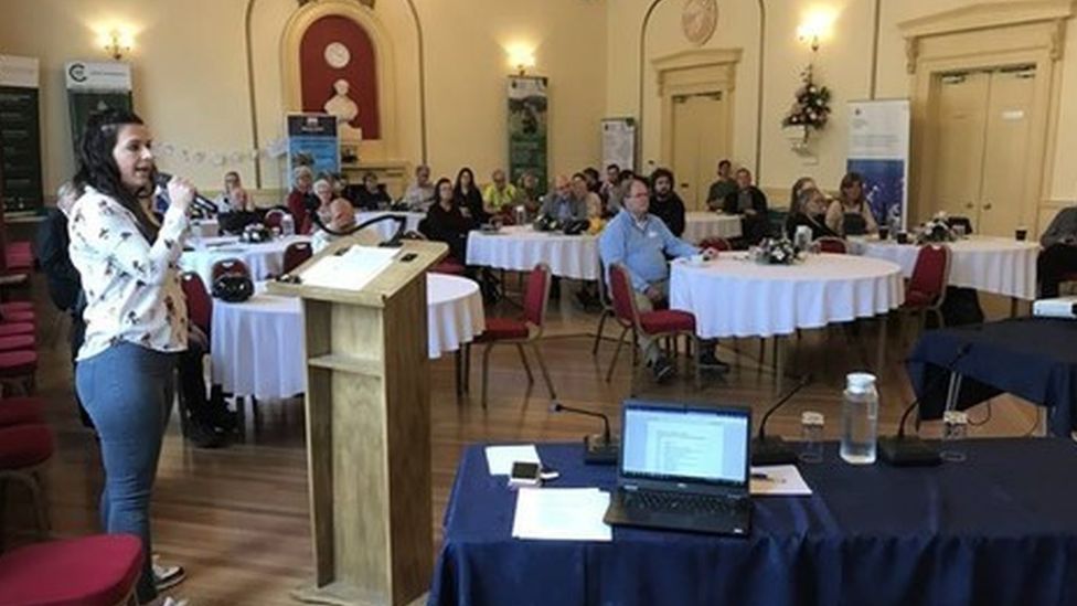 Wiltshire climate groups discuss county's carbon-neutral plan - BBC News