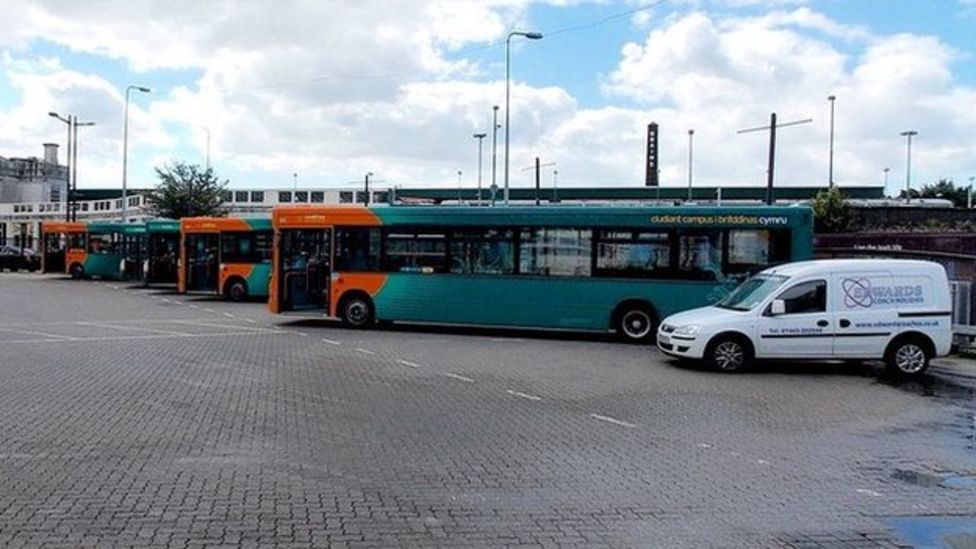 Cardiff bus drivers hold strike action over pay row - BBC News