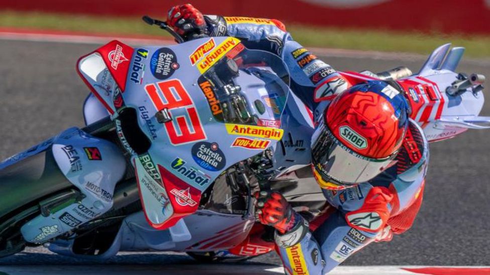 Marc Marquez: MotoGP star to race for Ducati Lenovo in 2025 - BBC Sport