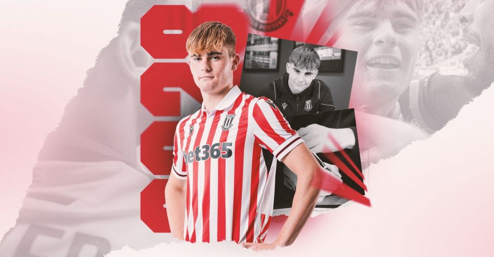 Stoke City: Nathan Lowe signs new long-term contract - BBC Sport