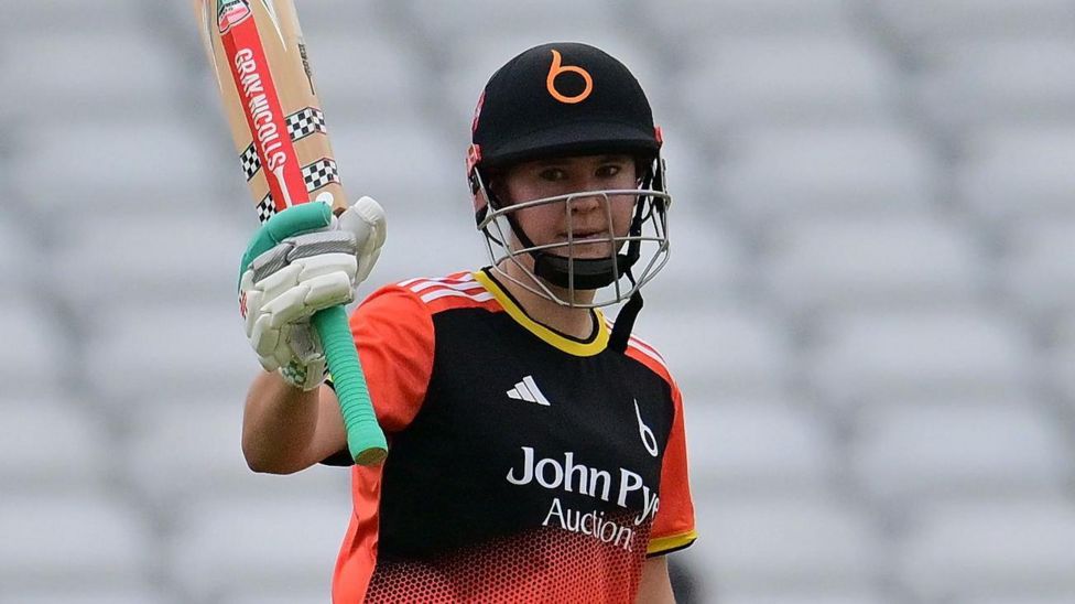 Tilly Corteen-Coleman: Teenager takes four wickets in four balls - BBC ...