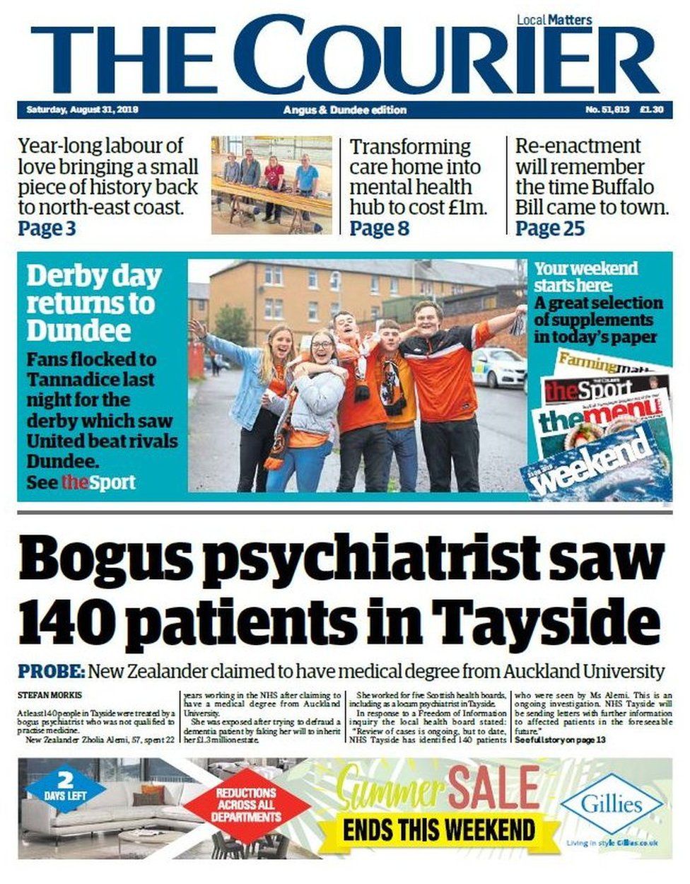 Scotland's papers: Brexit challenge and 'sectarian' riots - BBC News