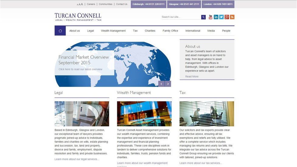 New investment for Scots legal firm Turcan Connell - BBC News