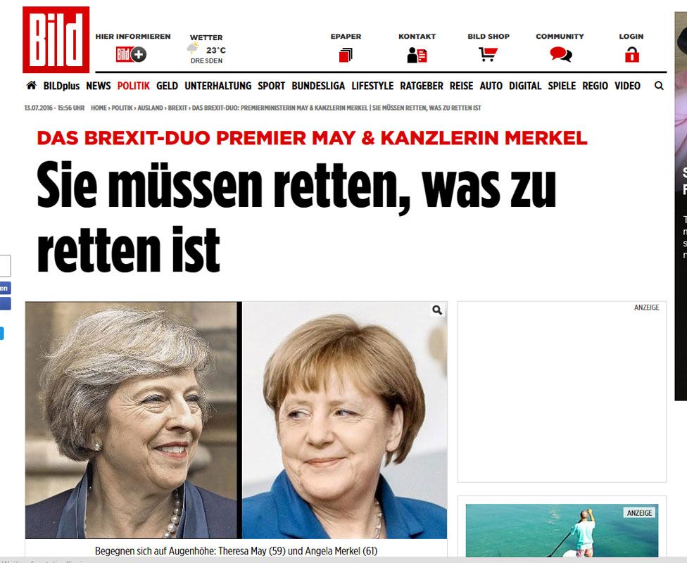 World media watch 'irresistible rise of Mrs May' - BBC News