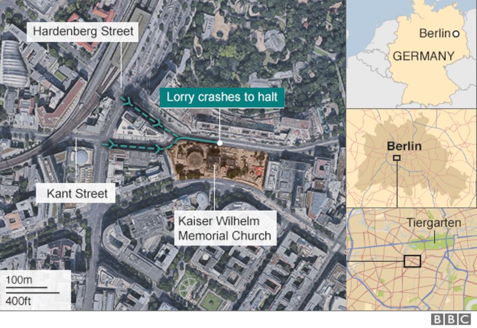 Berlin attack: Police say lorry crash 'probably terror attack' - BBC News