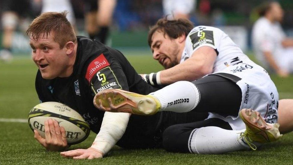 Cwpan Her Ewrop: Glasgow 73-33 Dreigiau - BBC Cymru Fyw