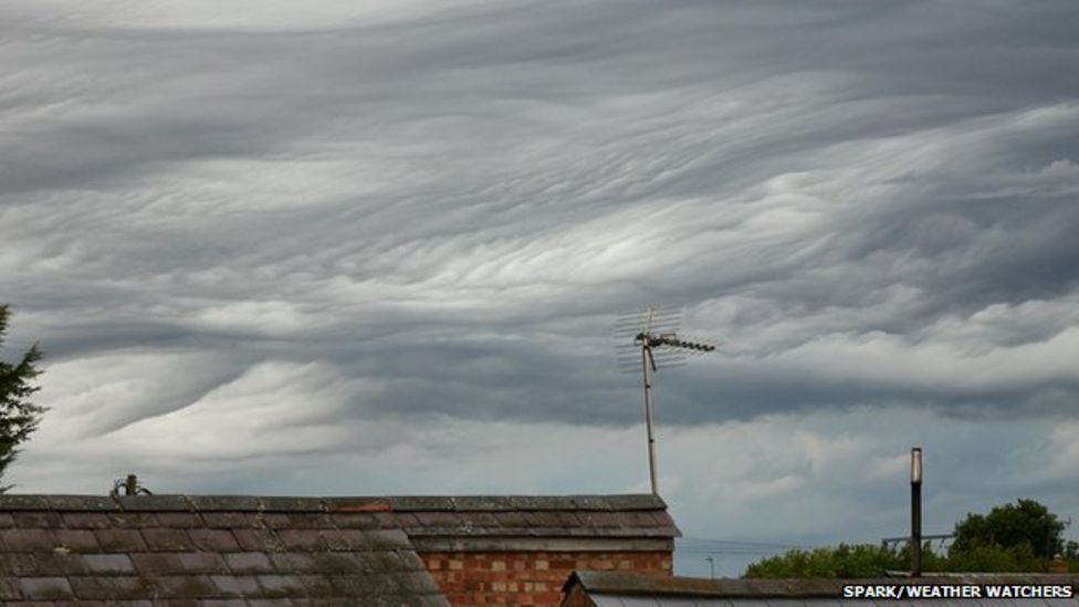 Cloud-busting: Asperitas cloud - BBC Weather
