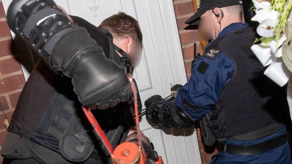 Manchester drugs raids: Six arrested as officers also seize cash and ...