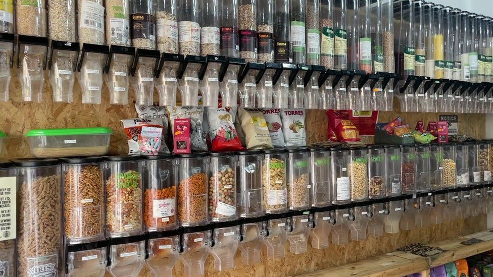 Cost of living: 'We've become almost a luxury shop' - BBC News