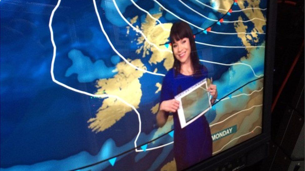 Blue and green should never be seen! - BBC Weather