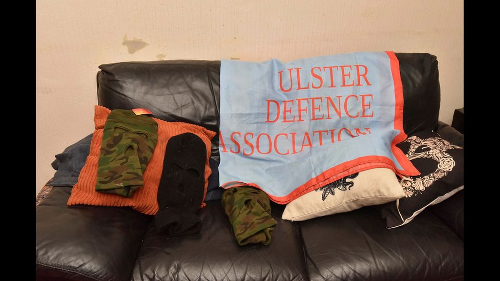 Man jailed after house was used as UDA weapons store - BBC News