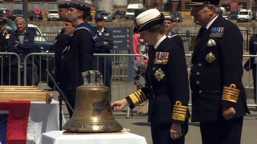 Remembering HMS Hood, the mighty warship launched in Clydebank - BBC News