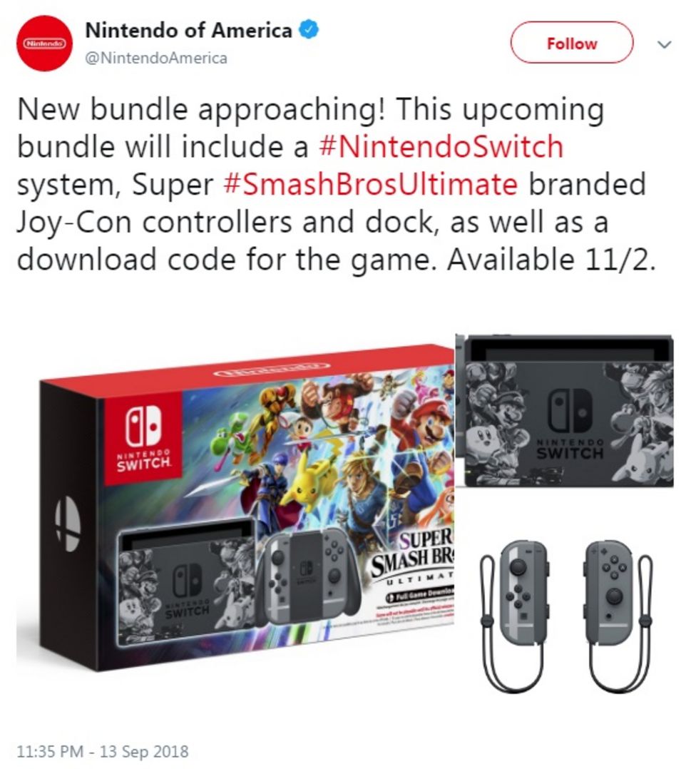 Nintendo announces raft of new games for Switch console - BBC News