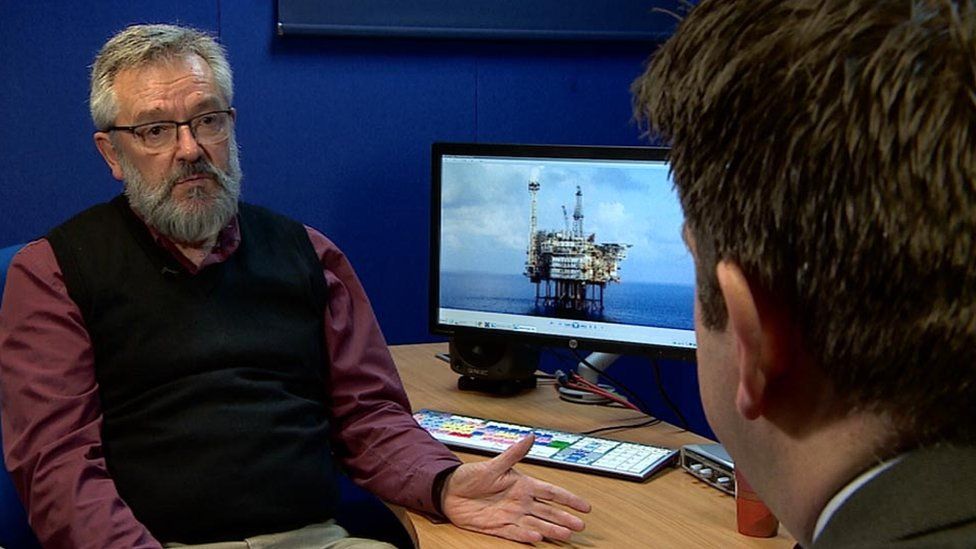 Offshore platforms 'should be cleaned and left behind' - BBC News