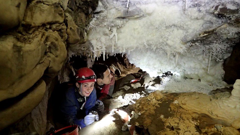 Caving in the UK: 'The last true wilderness' - BBC News