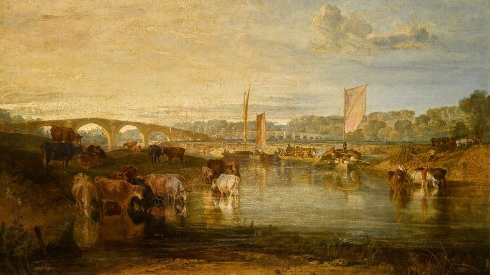 JMW Turner masterpiece Walton Bridges 'saved for the nation' - BBC News