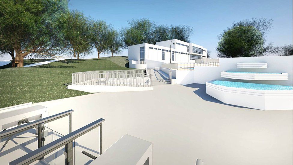 Images revealed for Broomhill Swimming Pool refurbishment - BBC News