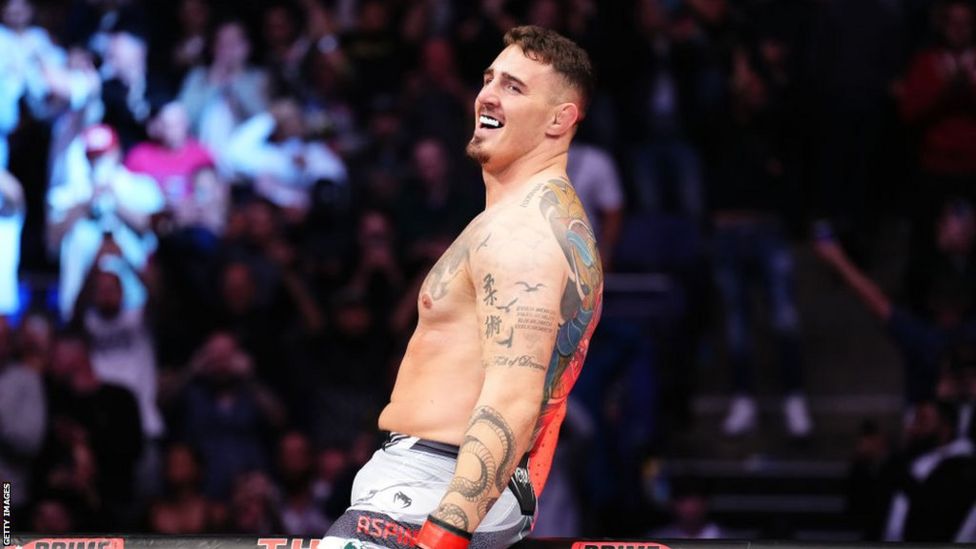 Tom Aspinall: UFC heavyweight talks about his son being autistic - BBC ...