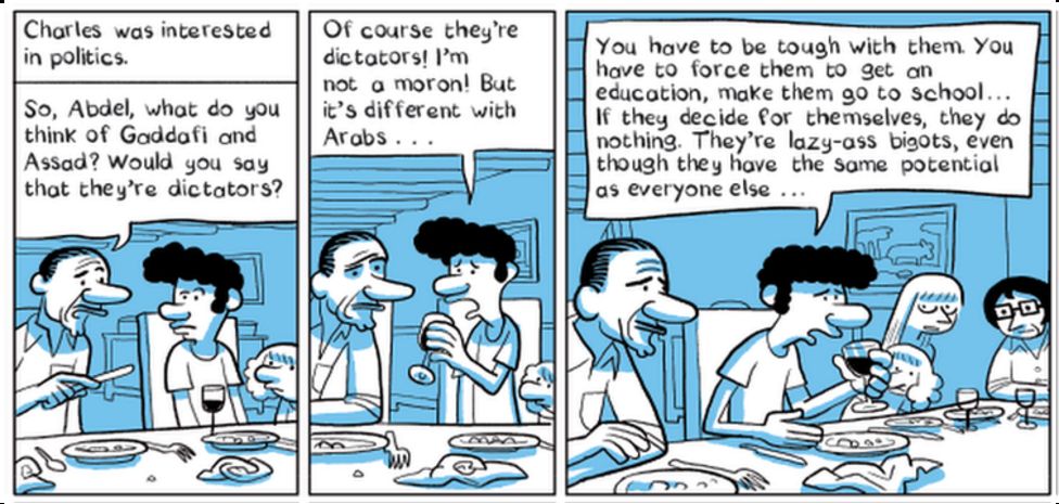 A cartoon journey through a Middle East childhood - BBC News