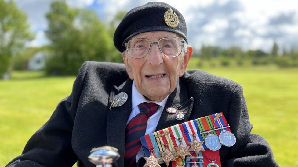 D-Day 80: Normandy veteran, 103, 'determined' to make event - BBC News