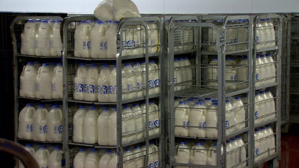 Milk prices: Glimmer of hope for dairy farmers in 2016 - BBC News