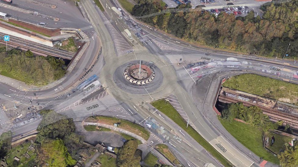 Major work on A184 Felling bypass set to last months - BBC News