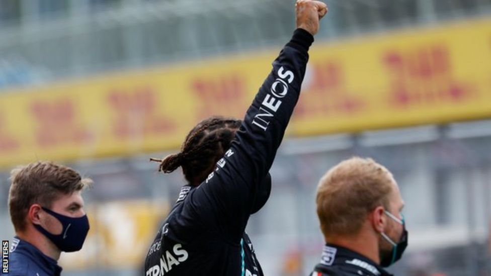 Lewis Hamilton urges Formula 1 to do more to promote equality - BBC Sport