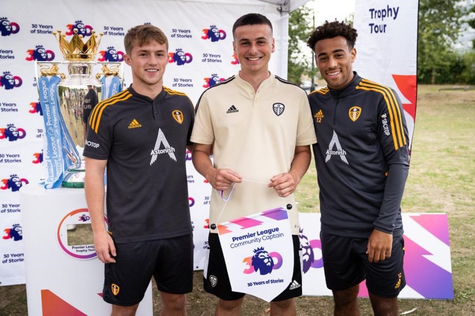 Leeds United: Tyler Adams sees childhood in community initiative - BBC ...