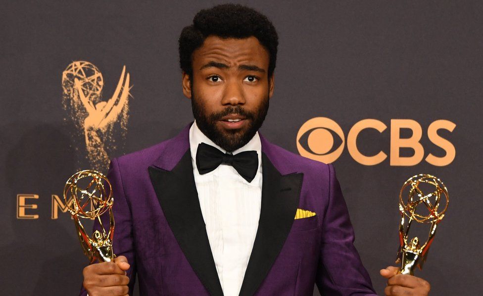 Emmys 2017: Donald Glover makes history with double win - BBC News